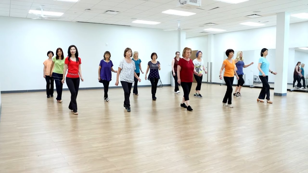 Living Life in Color - Line Dance (Dance & Teach in English & 中文) - YouTube