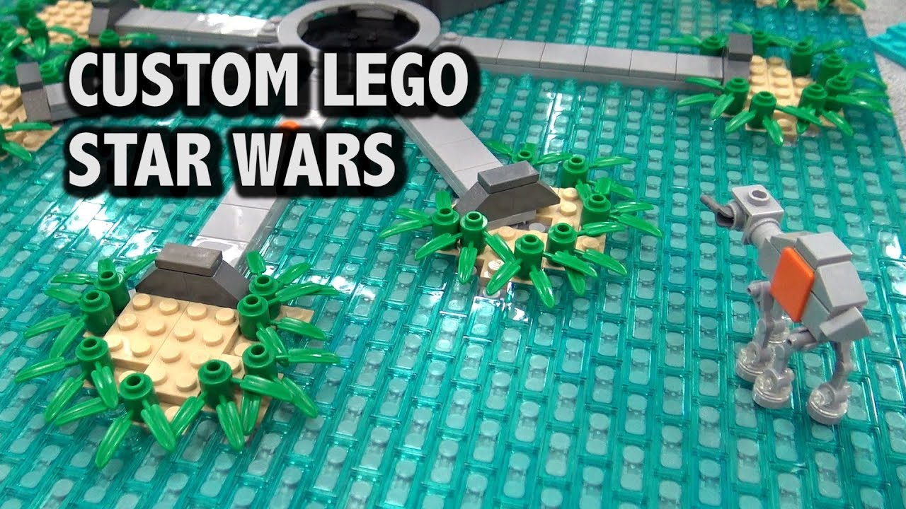Micro LEGO Star Wars Scarif Battle | Bricks Cascade 2019 - YouTube
