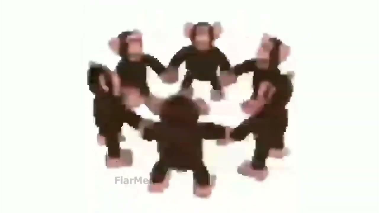 10 HOURS Happy Monkey Circle meme / Обезьяны танцуют 10 часов - YouTube