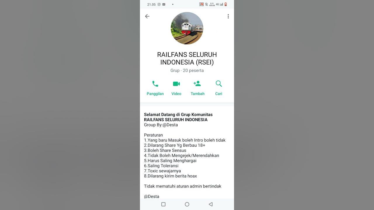 Grup Railfans Se Indonesia link:https://chat.whatsapp.com/DId31RMbawZ4mMMl9Ay9Ur - YouTube