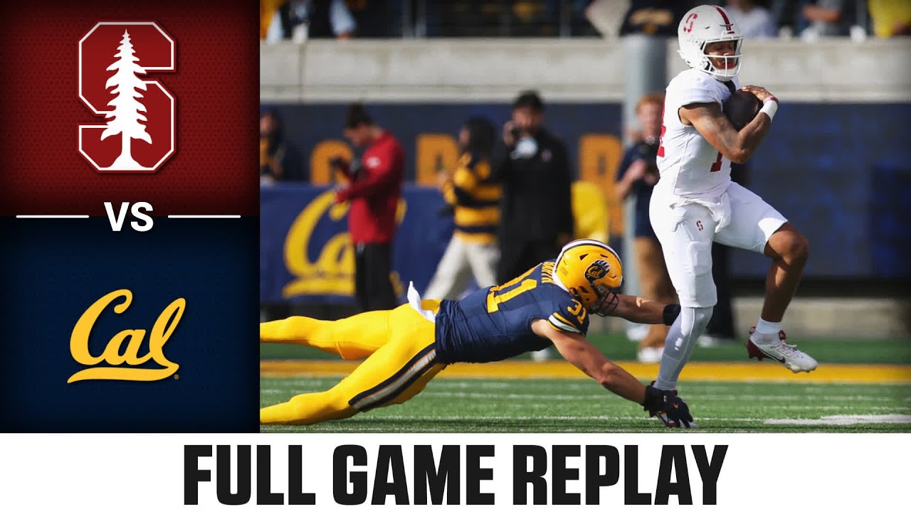 Stanford vs. Cal Full Game Replay | 2024 ACC Football - YouTube