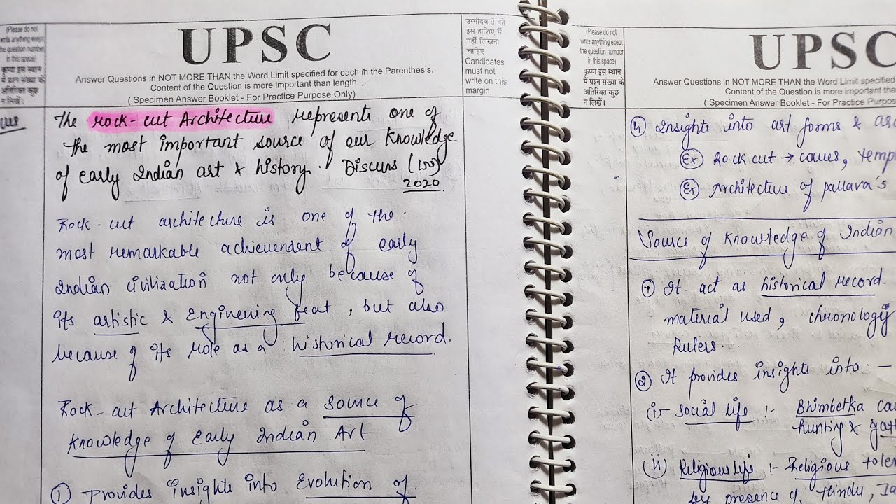 UPSC PYQ ANSWER WRITING | MAINS 2025 | #upsc #pyq - YouTube