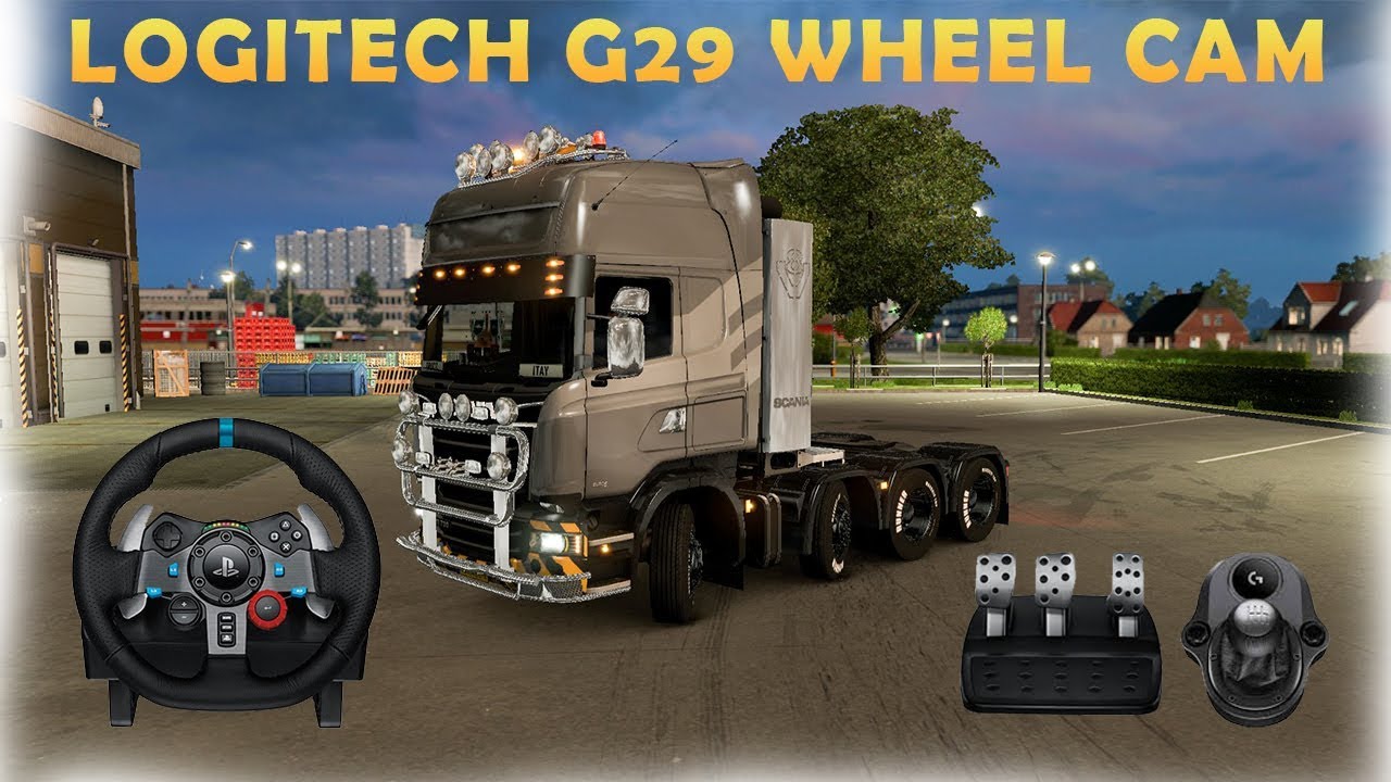Euro Truck Simulator 2 Multiplayer | Logitech G29 Wheel Cam Pedals ...