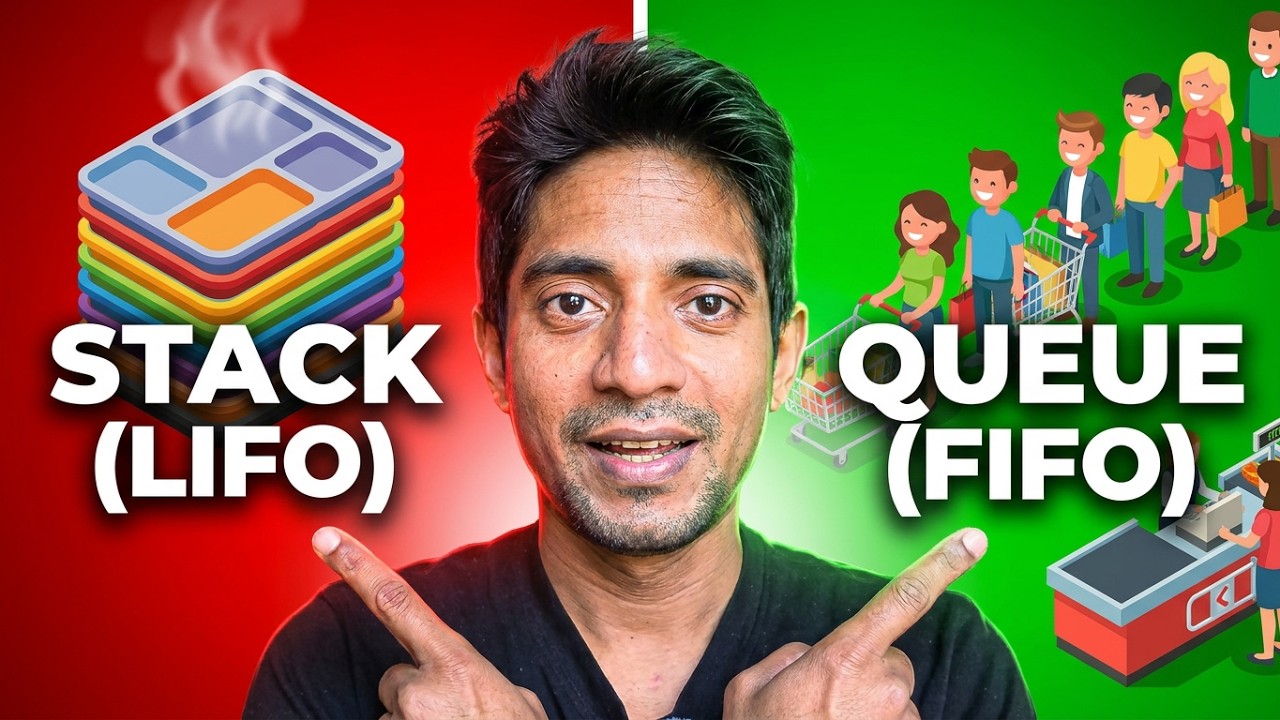 Stack & Queue: ব্রাউজার ব্যাক বাটন ও সুপারমার্কেটের লাইনের লজিক শিখুন ...