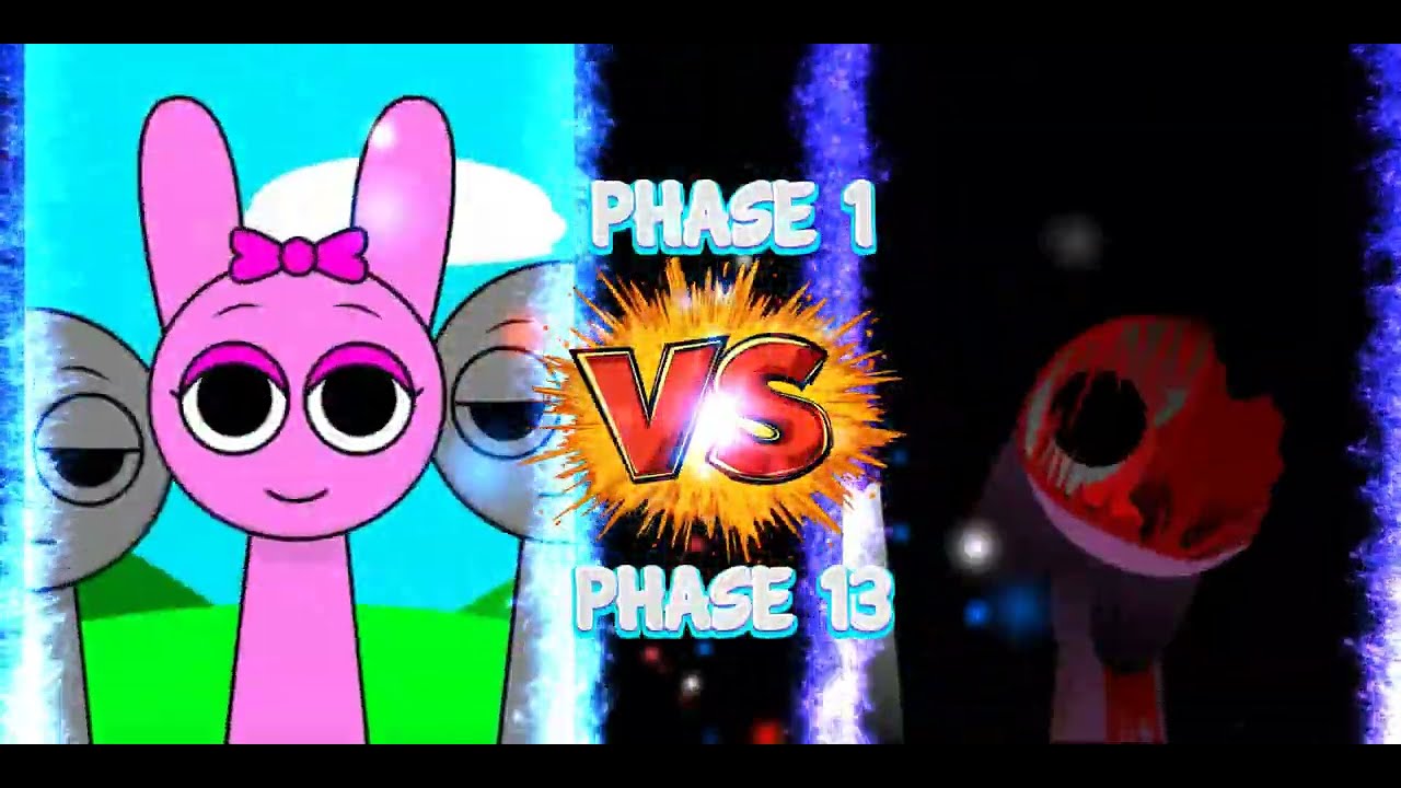 sprunki phase 1 vs phase 13 rap battle #sprunki #sprunkiincredibox ...
