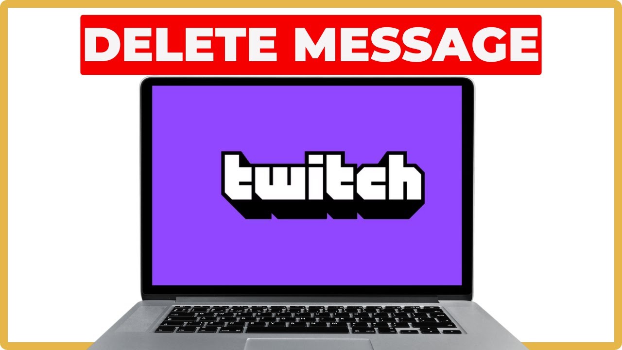 NEW! How To Delete A Message On Twitch If You Are a Mod (2025) - YouTube