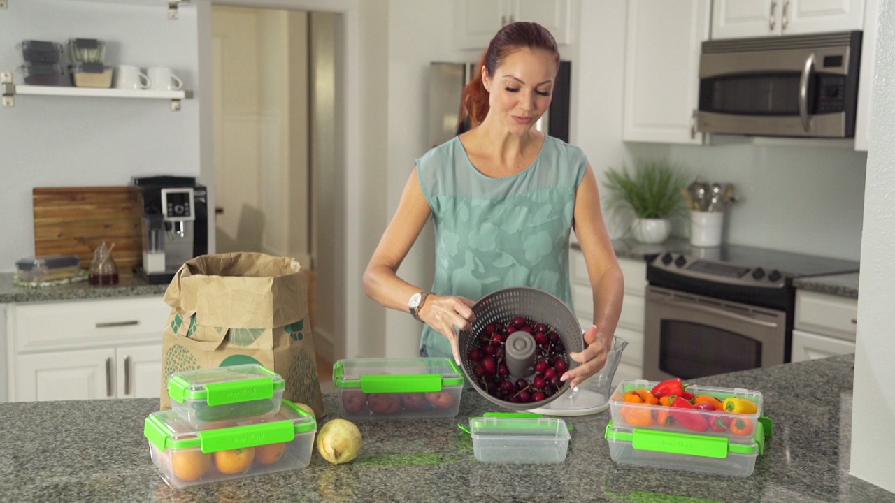 Snap Lock Storage Containers - YouTube