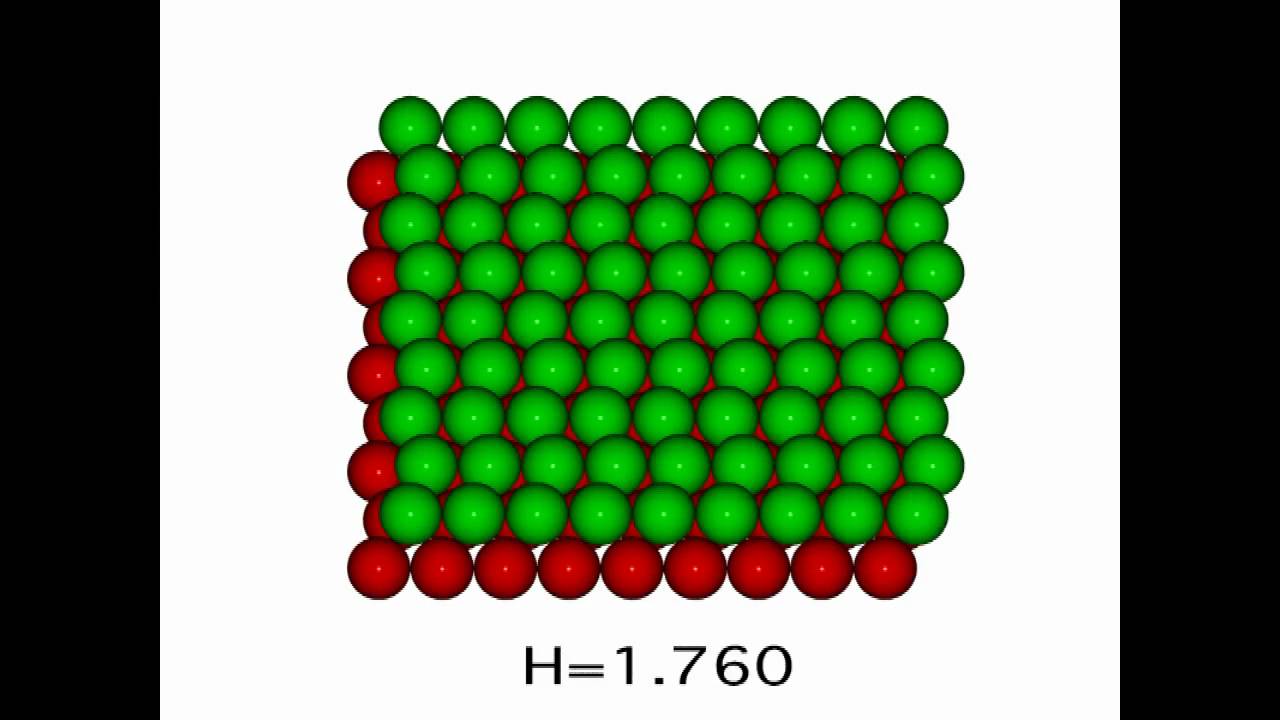 Hard Spheres: Rhombic phase - YouTube
