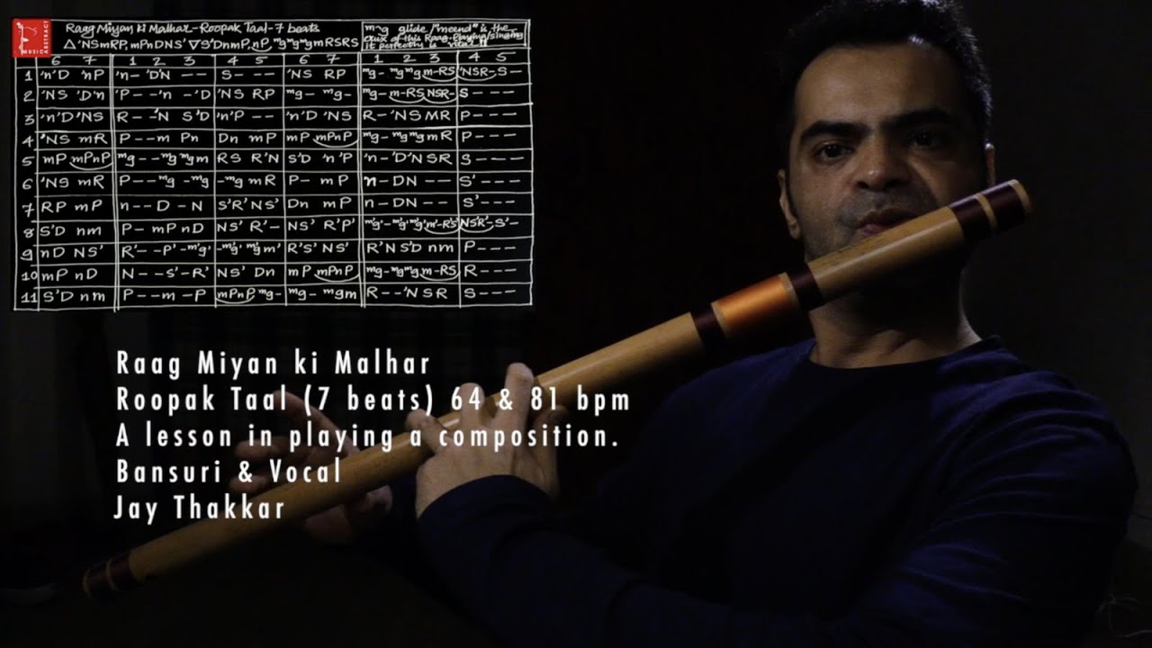 Raag Miyan ki Malhar - Roopak Taal - A Mini Lesson - YouTube