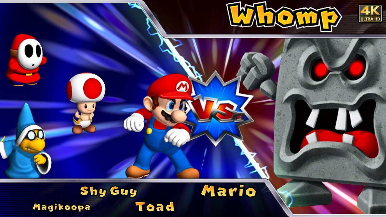 Bob-omb Factory - Mario vs Shy Guy vs Toad vs Magikoopa | Master com ...