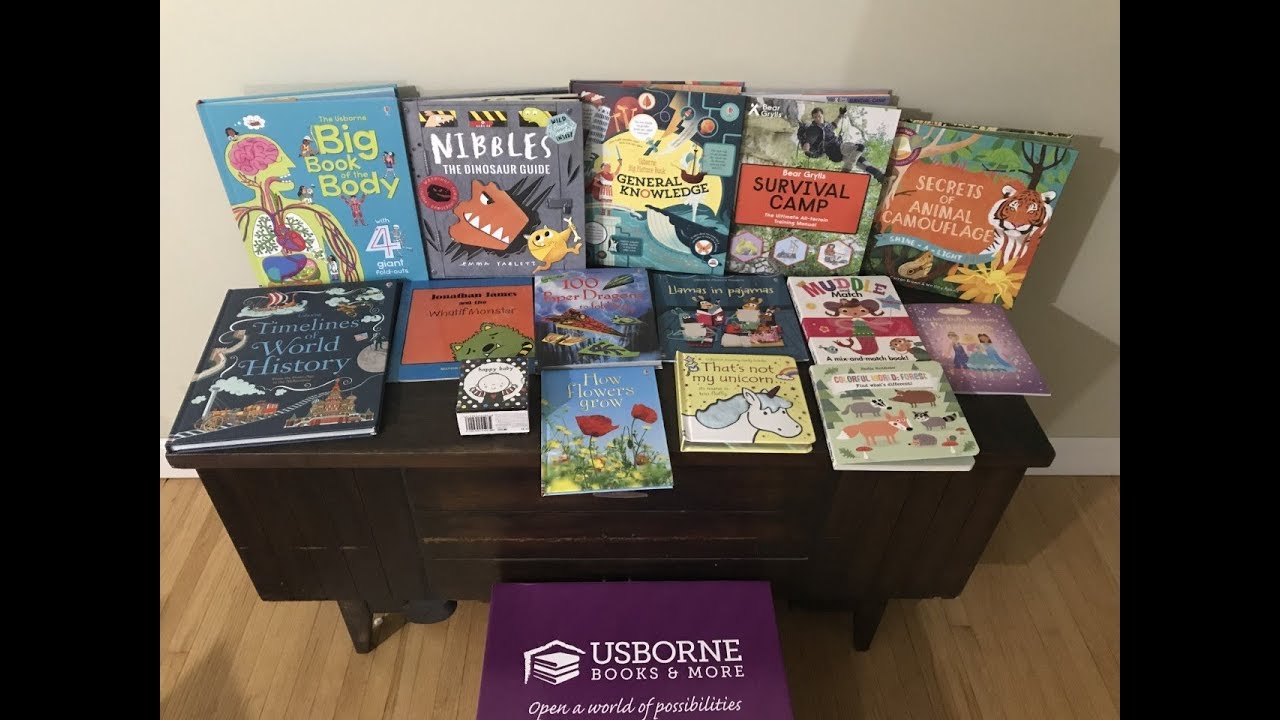 Unboxing Usborne Books & More Mini Consultant Kit - YouTube