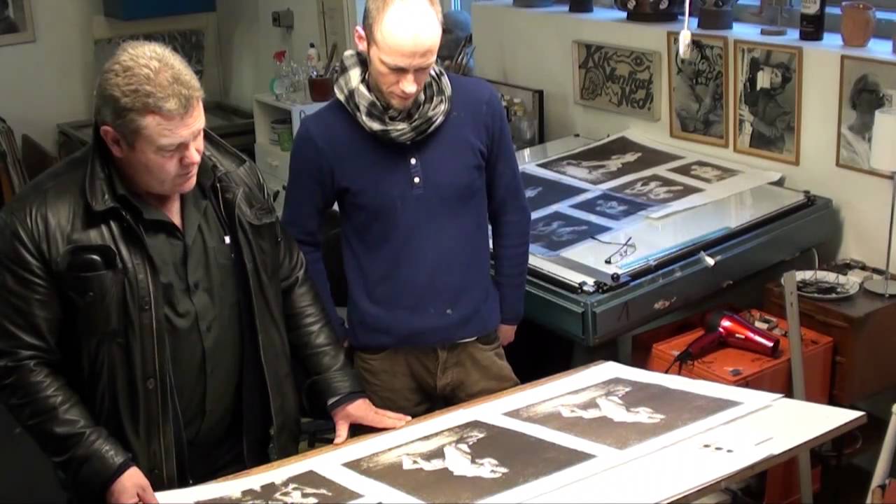 Jacob Rantzau - nye litografier 2011 - Galerie Wolfsen - YouTube