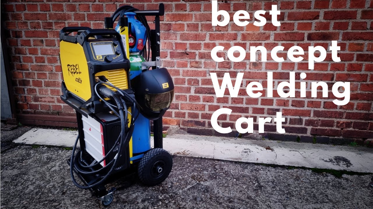 I build the Ultimate Welding Trolley for your Welder - YouTube
