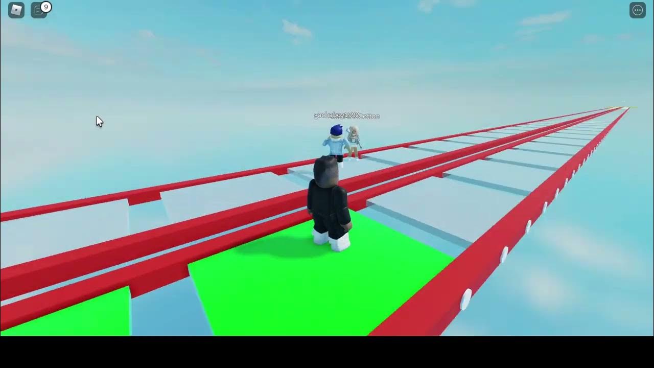 Roblox Impossible Glass Bridge Hacked Squid Game Walkthrough Youtube