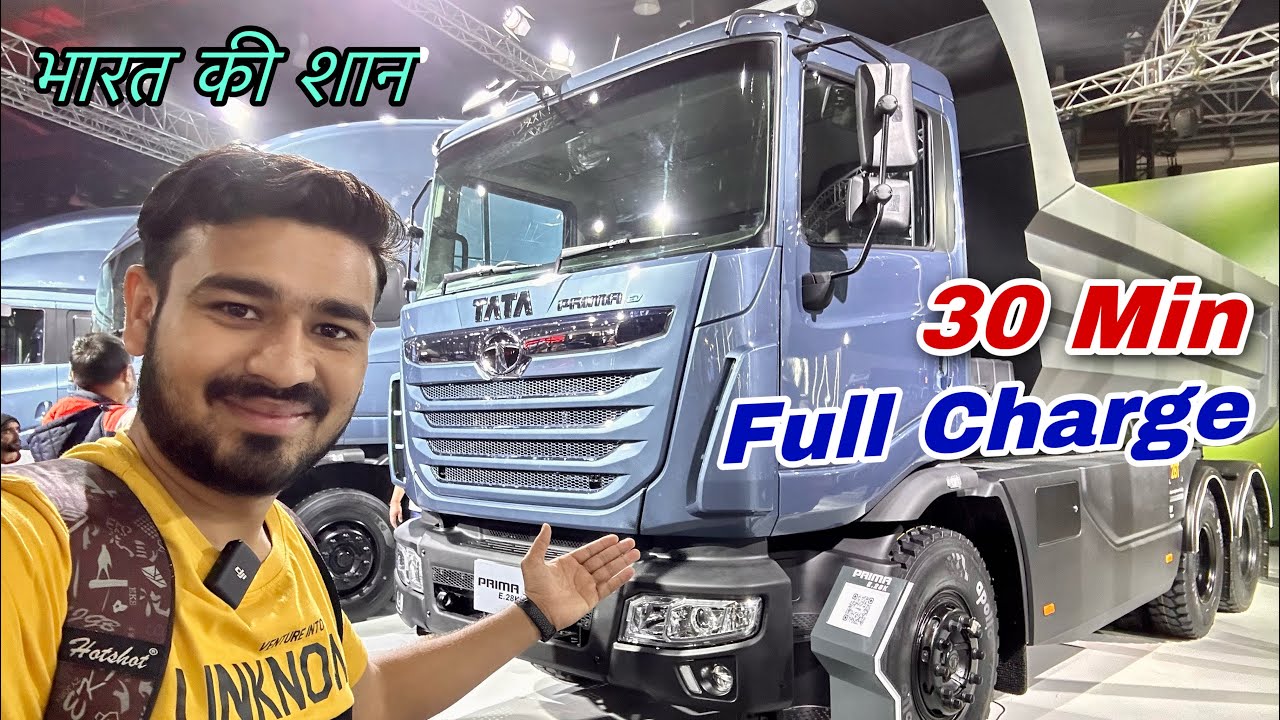 The Future of Cargo and Goods Transportation: Tata Prima EV - FCEV ...