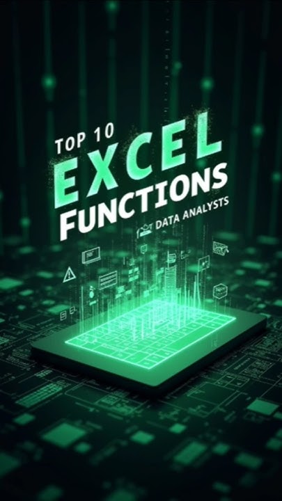 Top 10 Excel Functions Every Data Analyst Must Know! #excel #dataanalysis #excelfunctions # ...