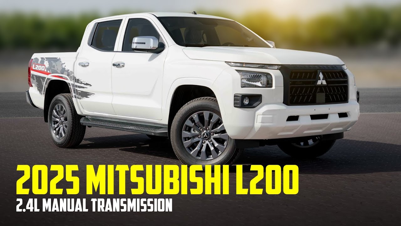 2025 Mitsubishi L200 GL 2.4 MT – Tough Pickup Power & Off-Road Ready ...
