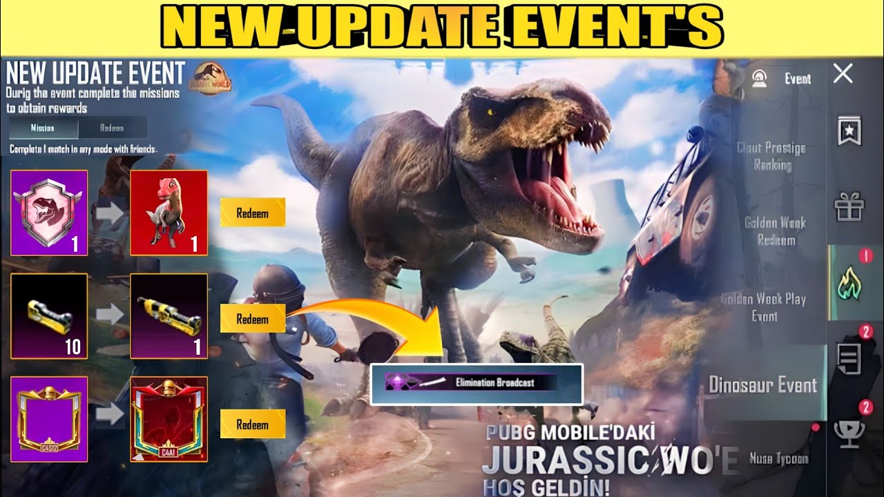 Dinosaur Event Is Here | Mini Materials 10 = 1 | New Conqueror Frame ...