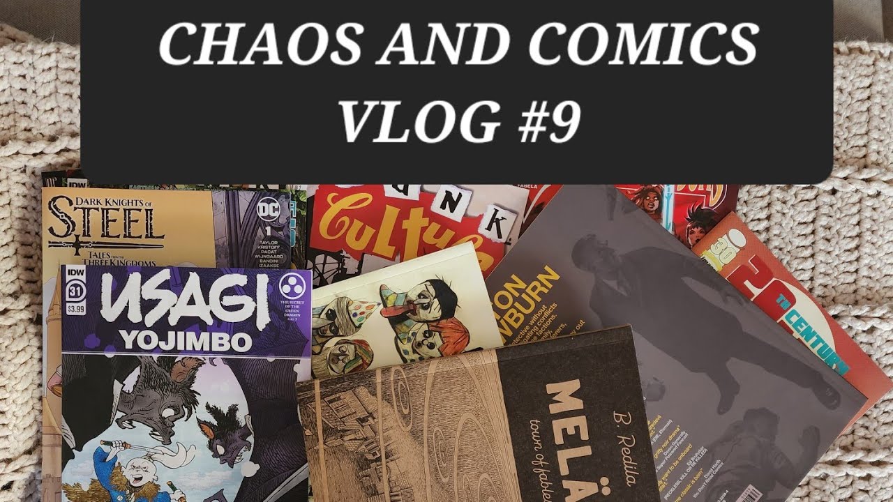 Chaos and Comics Vlog 9 | Stack of Ten - YouTube