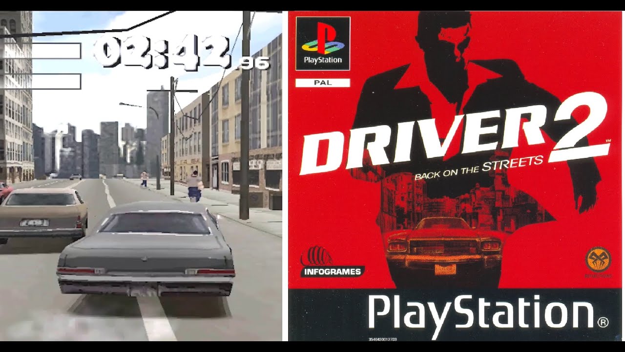 Driver 2 Back on the Streets / PlayStation1 (PS1) GAMEPLAY - YouTube