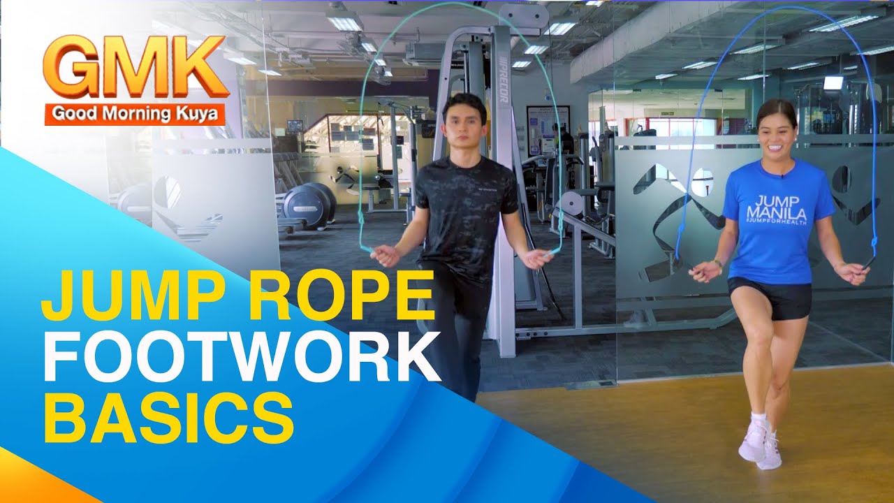 Learn basic footwork tricks for jump rope routines | Fitness 101 - YouTube