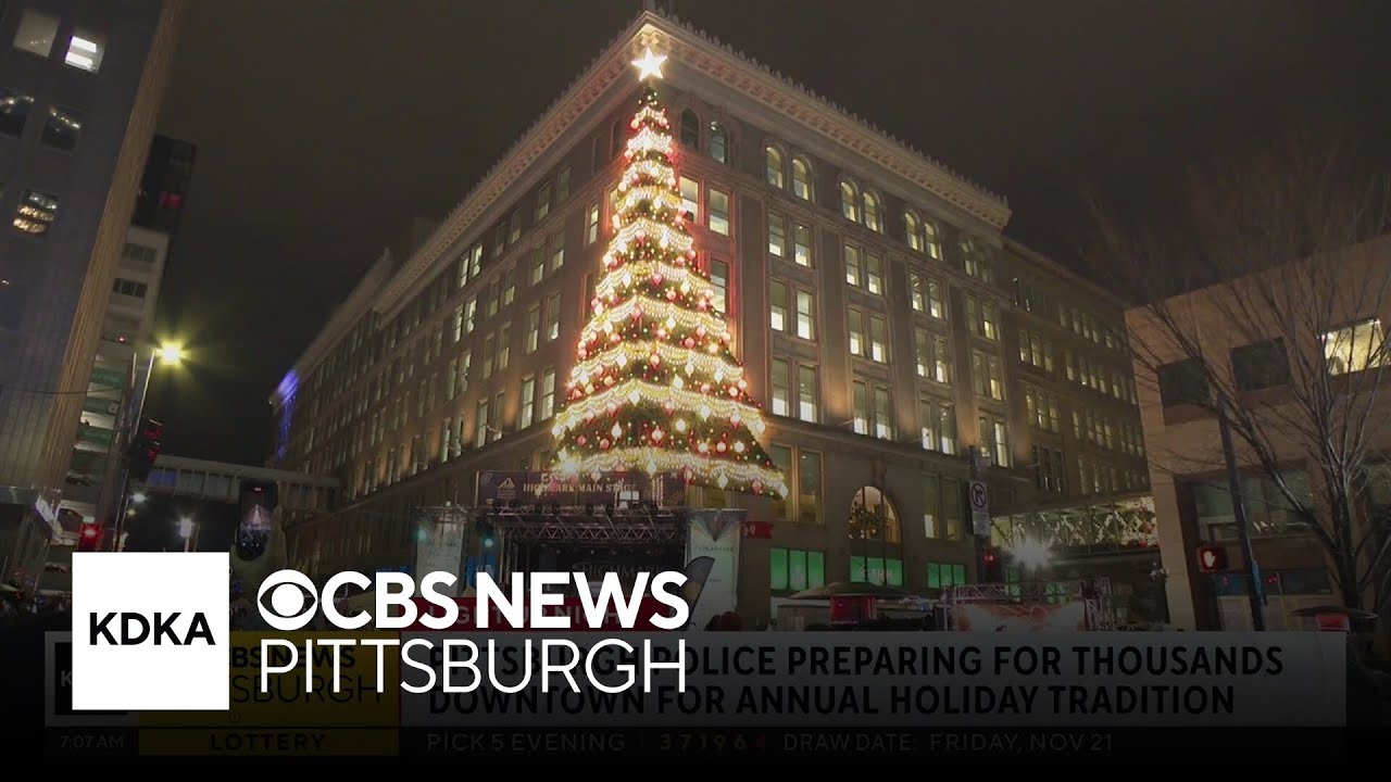 Pittsburgh prepared for thousands for Light Up Night - YouTube