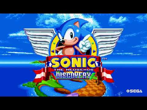 Sonic Mania "Beta Title Sonic Discovery" - YouTube