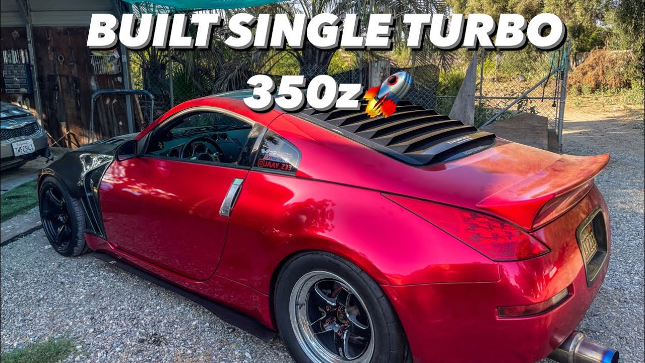 TAKING DELIVERY OF MY BUILT MOTOR TURBO 350z!!! - YouTube