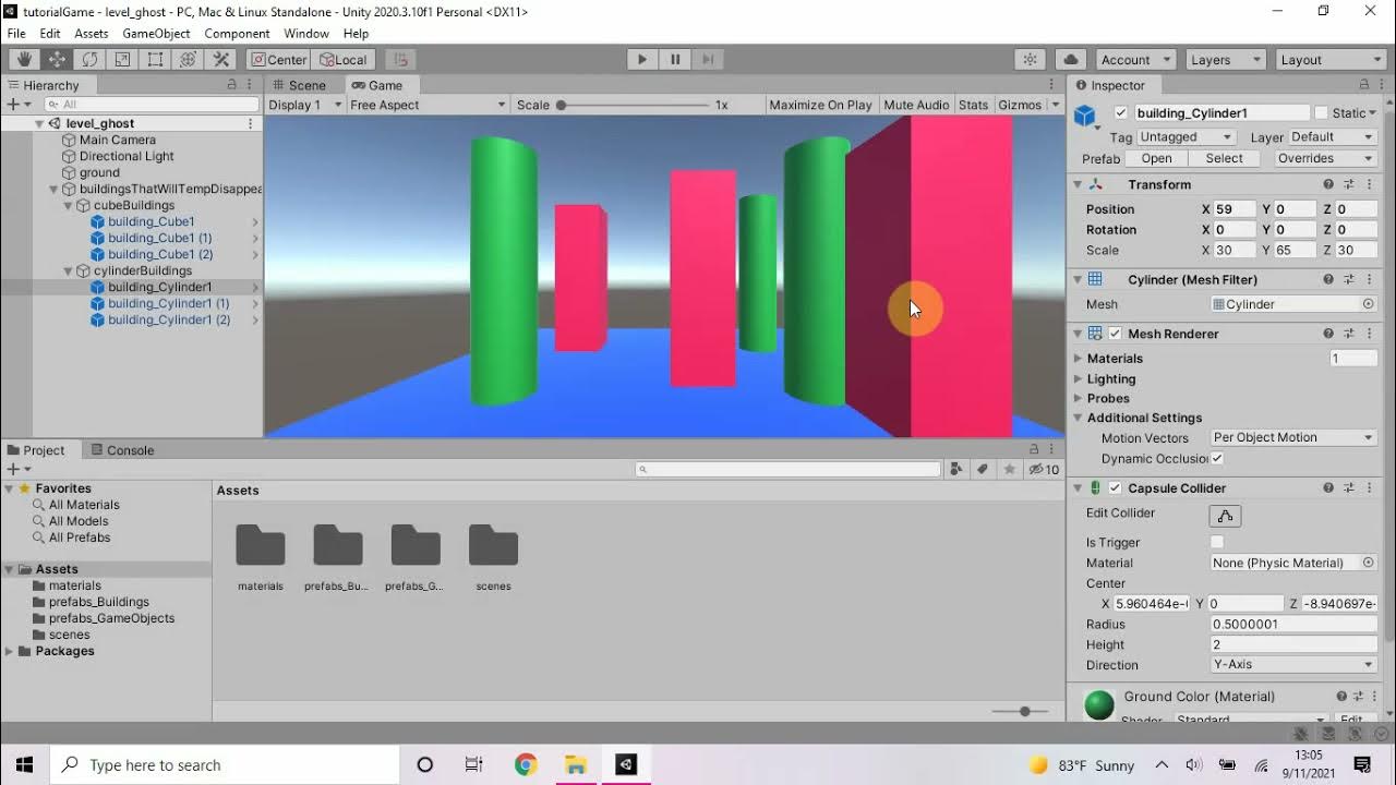 Unity Tutorial: Enabling and Disabling Components in the Unity ...