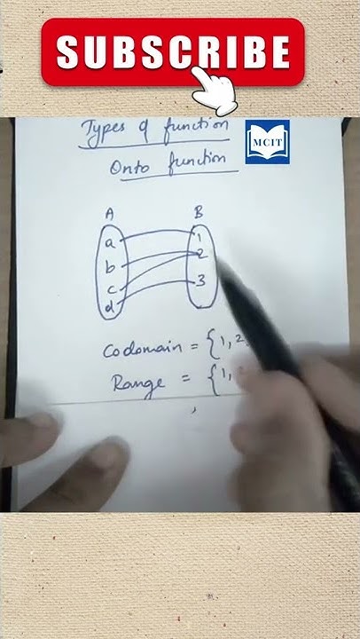 Onto function என்றால் என்ன?|Types of functions| Class 10 Maths Chapter 1|Math Concepts In Tamil ...