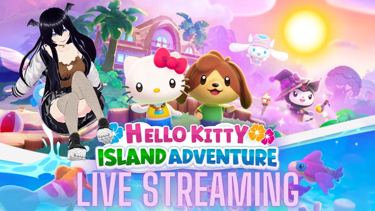 [EN/JPN VTuber] °₊·ˈ∗♡let's go kitty! my hello kitty island adventure ...