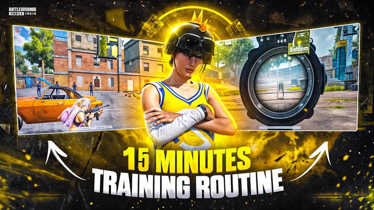 Every Bgmi player Must try this Ultimate Training Routine in bgmi 🔱 ...
