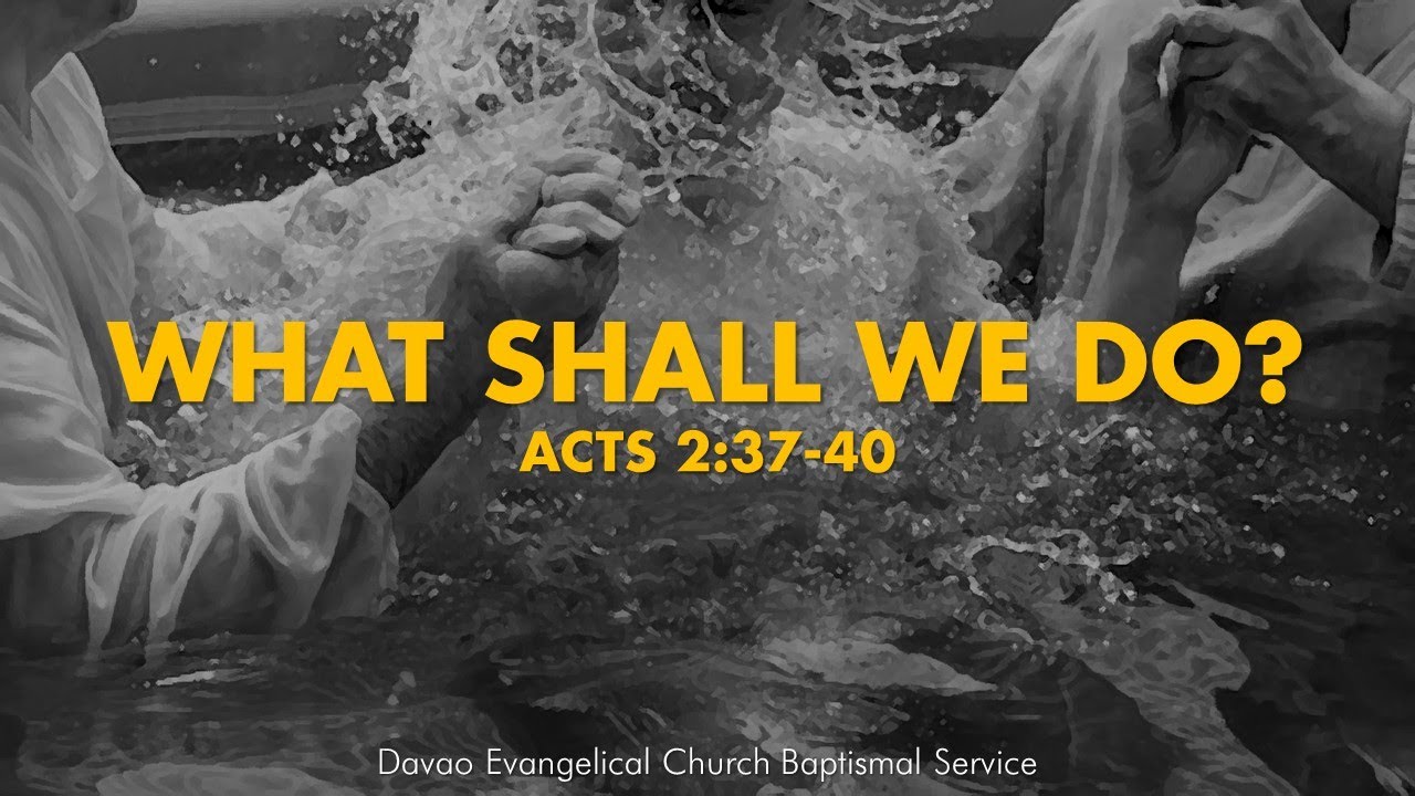 DEC Youth Worship and Baptism November 12, 2023 | What Shall We Do ...