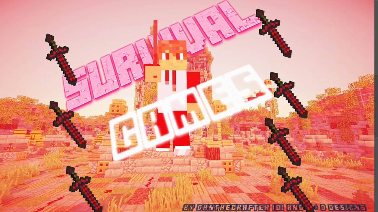 Survival Games Thumbnail Made by me and XxTheSwagGuyxX - YouTube