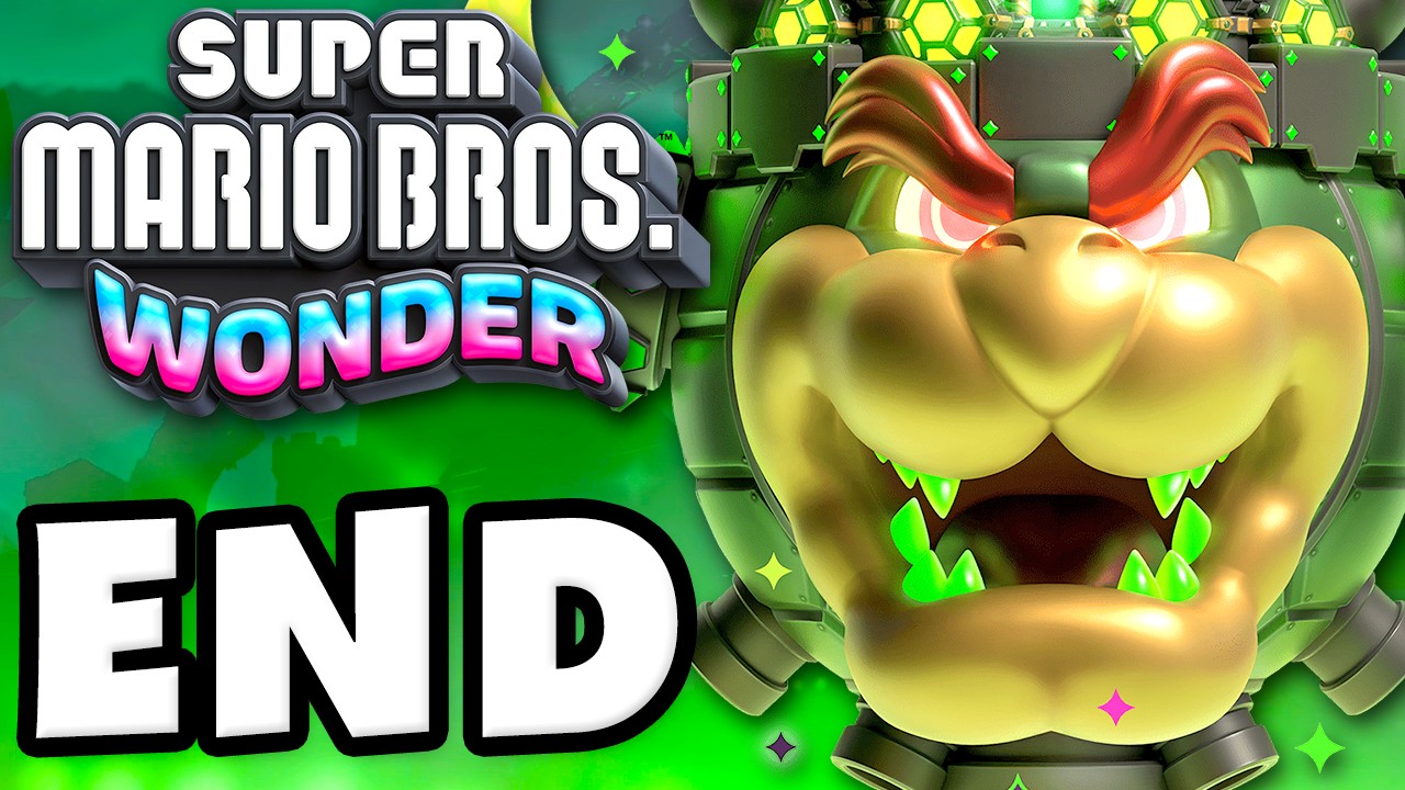 Super Mario Bros. Wonder - Gameplay Walkthrough Part 7 - Bowser Boss ...
