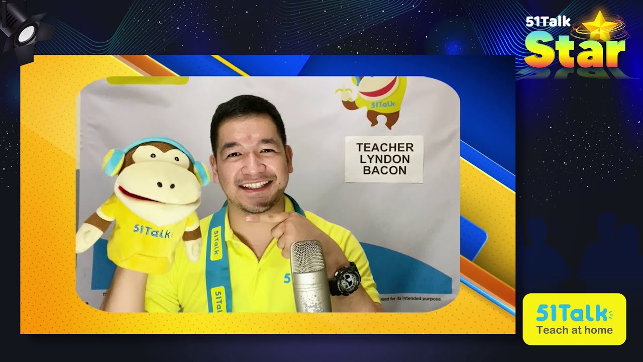 Teacher Lyndon Bacon | The Search for the Next 51Talk Star - YouTube