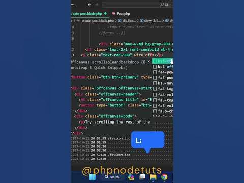 ⚡How to check offline or online status using Livewire 3⚡ #shorts #livewire3 - YouTube