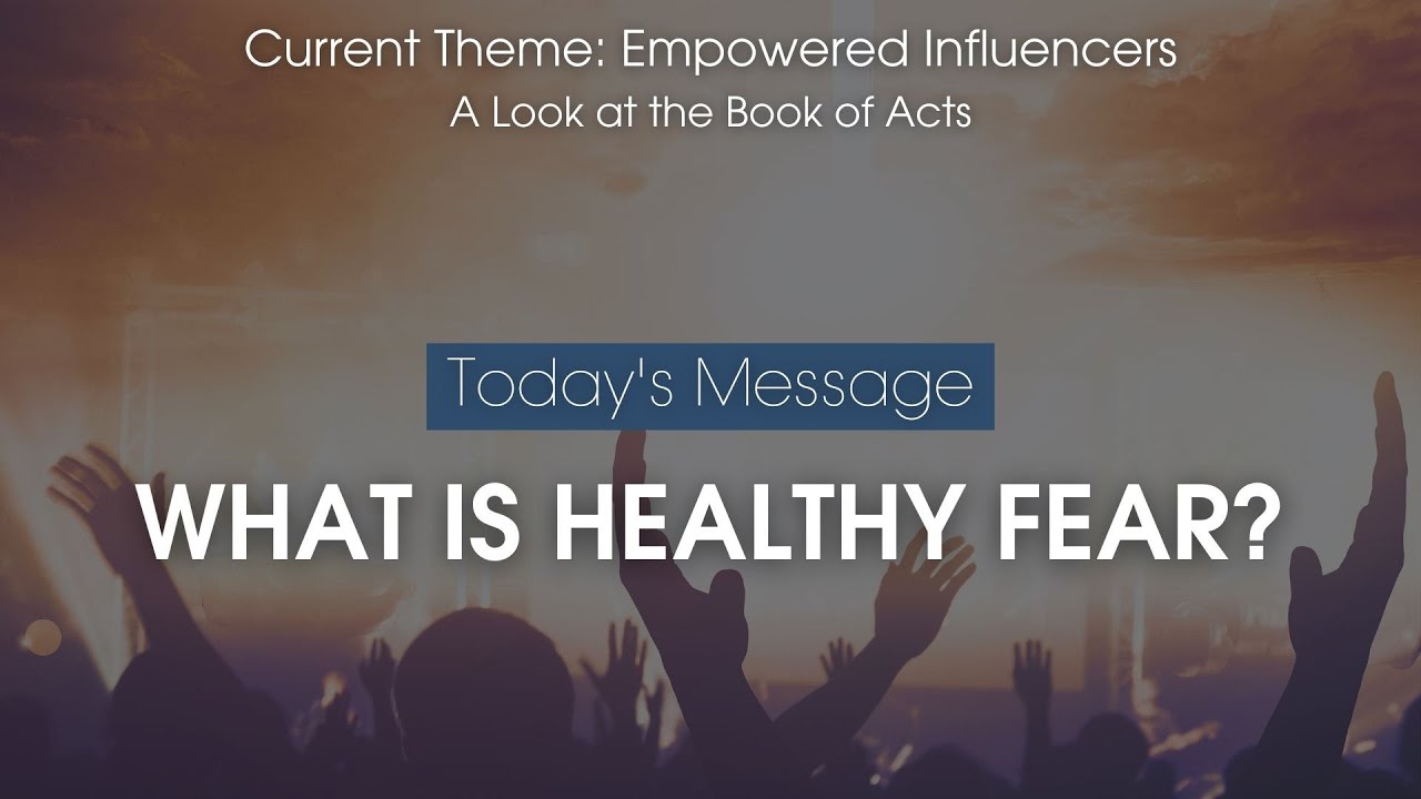 What Is Healthy Fear? - Pastor Mark Krieg - YouTube