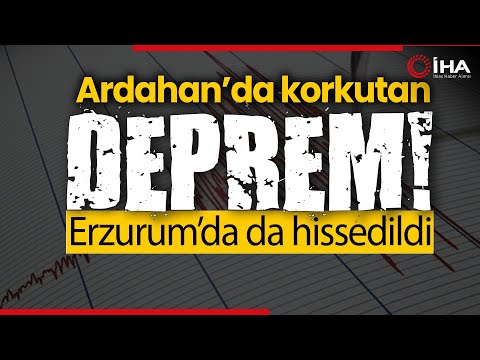 Ardahan'da Göle'de Korkutan Deprem