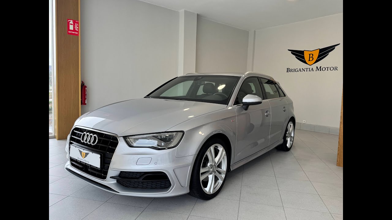 AUDI A3 S-Line 2015 1.4 TSI 150 CV - YouTube