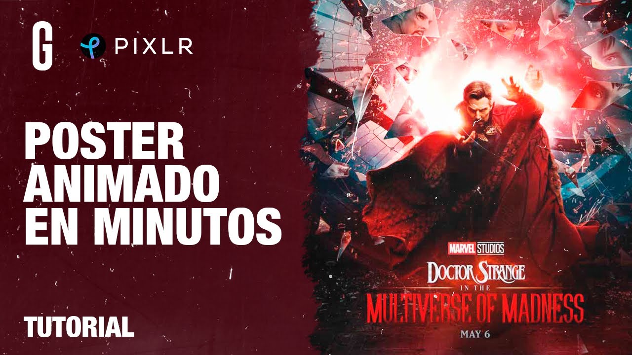 PIXLR Tutorial | Poster ANIMADO SIN PROGRAMAS | How to Animate a Poster ...