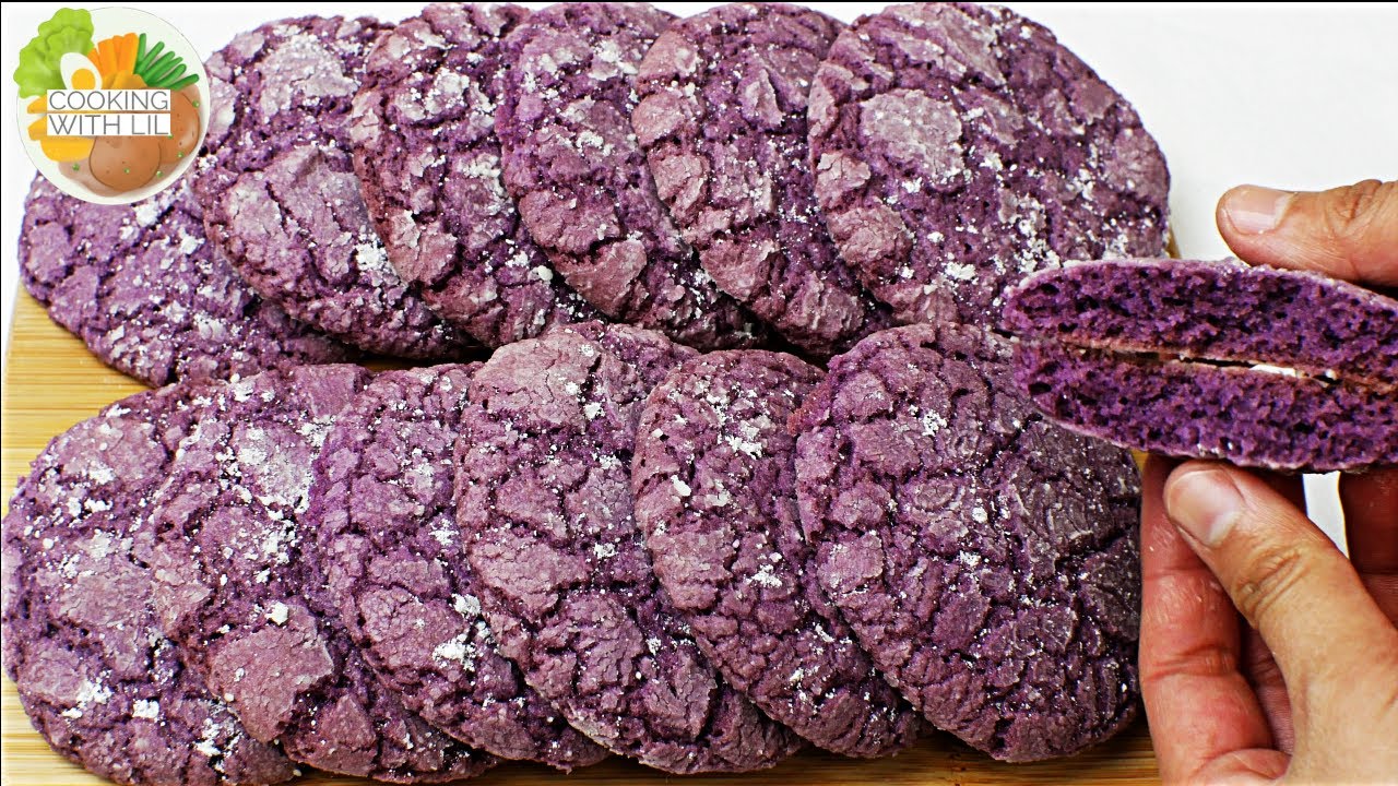 Easy Ube Crinkles Perfect for Holidays and Christmas Treats! They ...