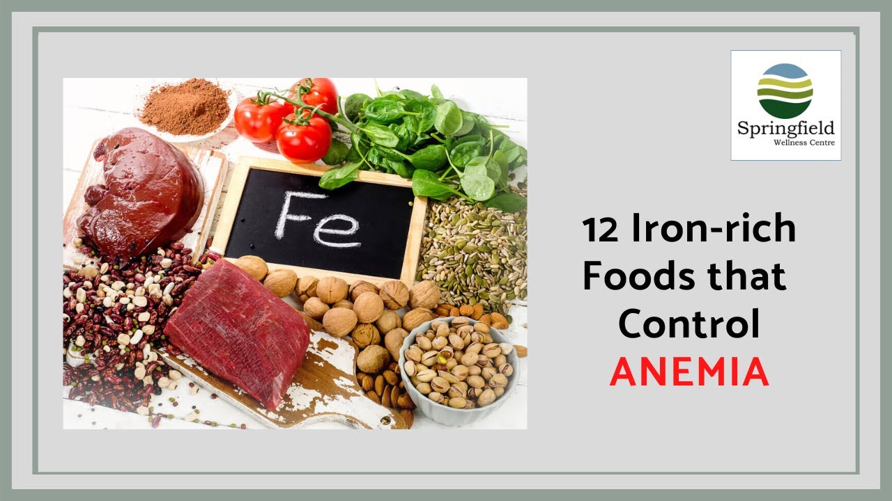 12 Foods that Control Anemia | Dr Maran talks about Iron rich foods ...
