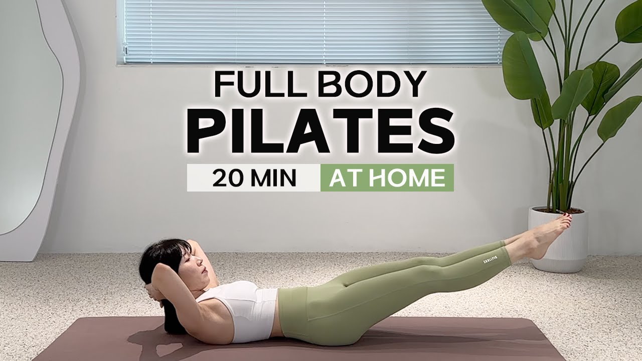 20 MIN FULL BODY PILATES WORKOUT - Slow & Low Impact to Sculpt Your ...