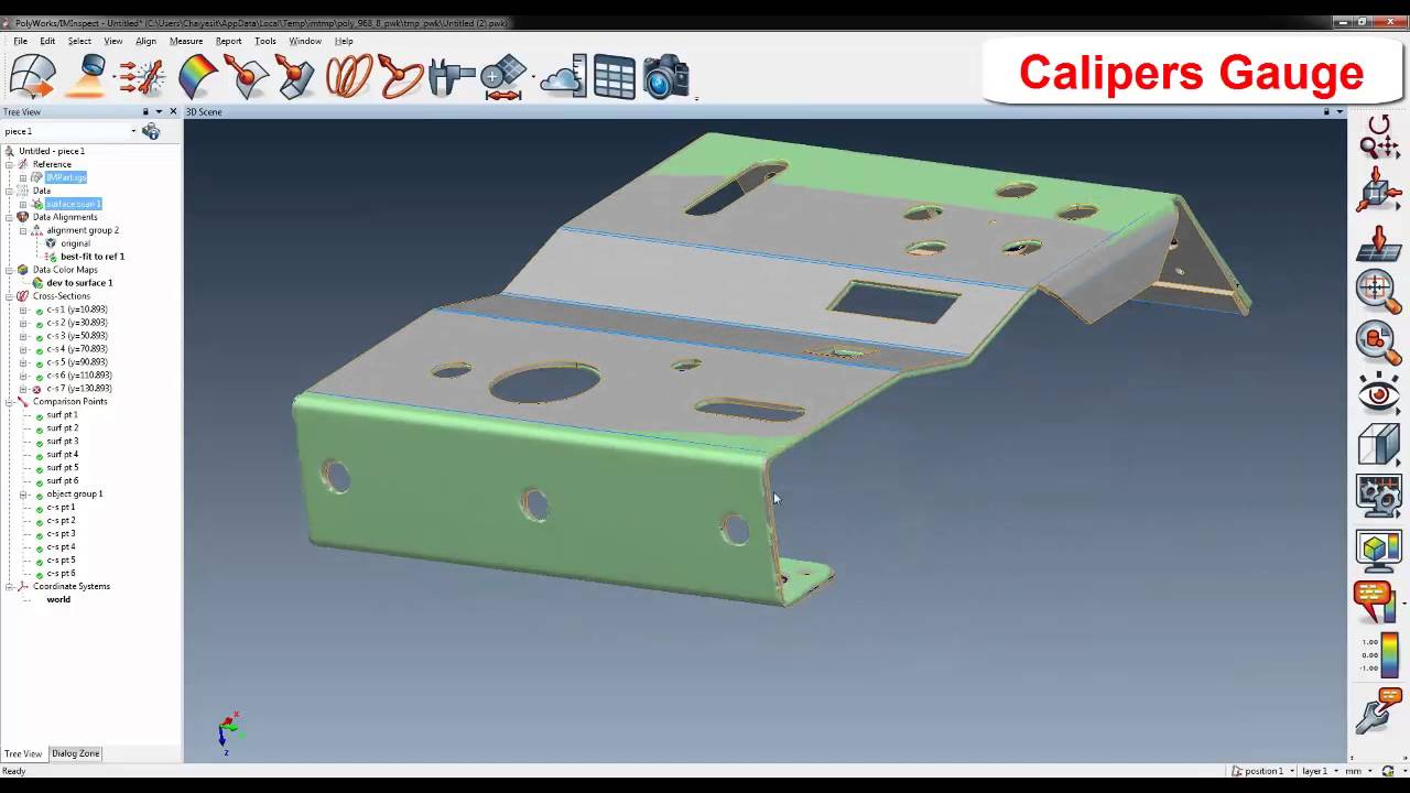 PolyWorks Inspection Concept Basic. - YouTube