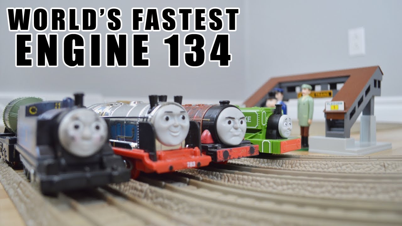 Thomas and Friends The Great Race 134: World's Fastest Engine - YouTube