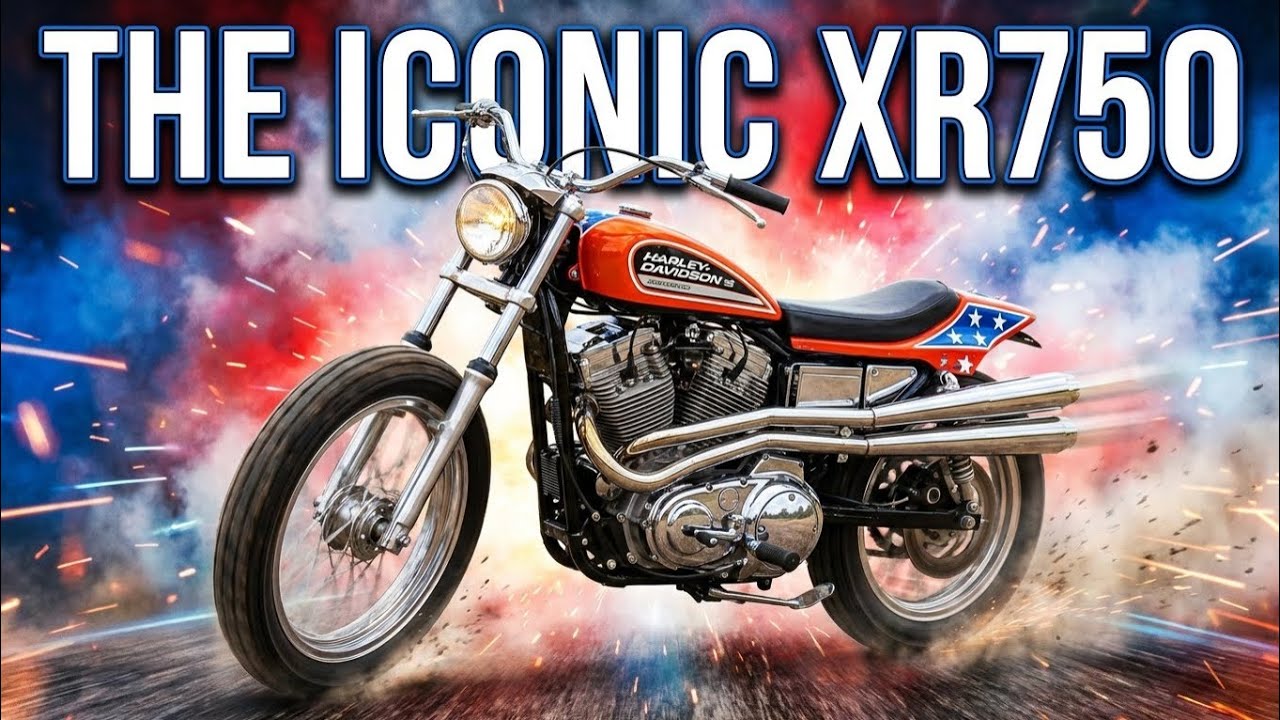 “This Harley XR750 Is INSANE — The Race Bike That Dominated America ...