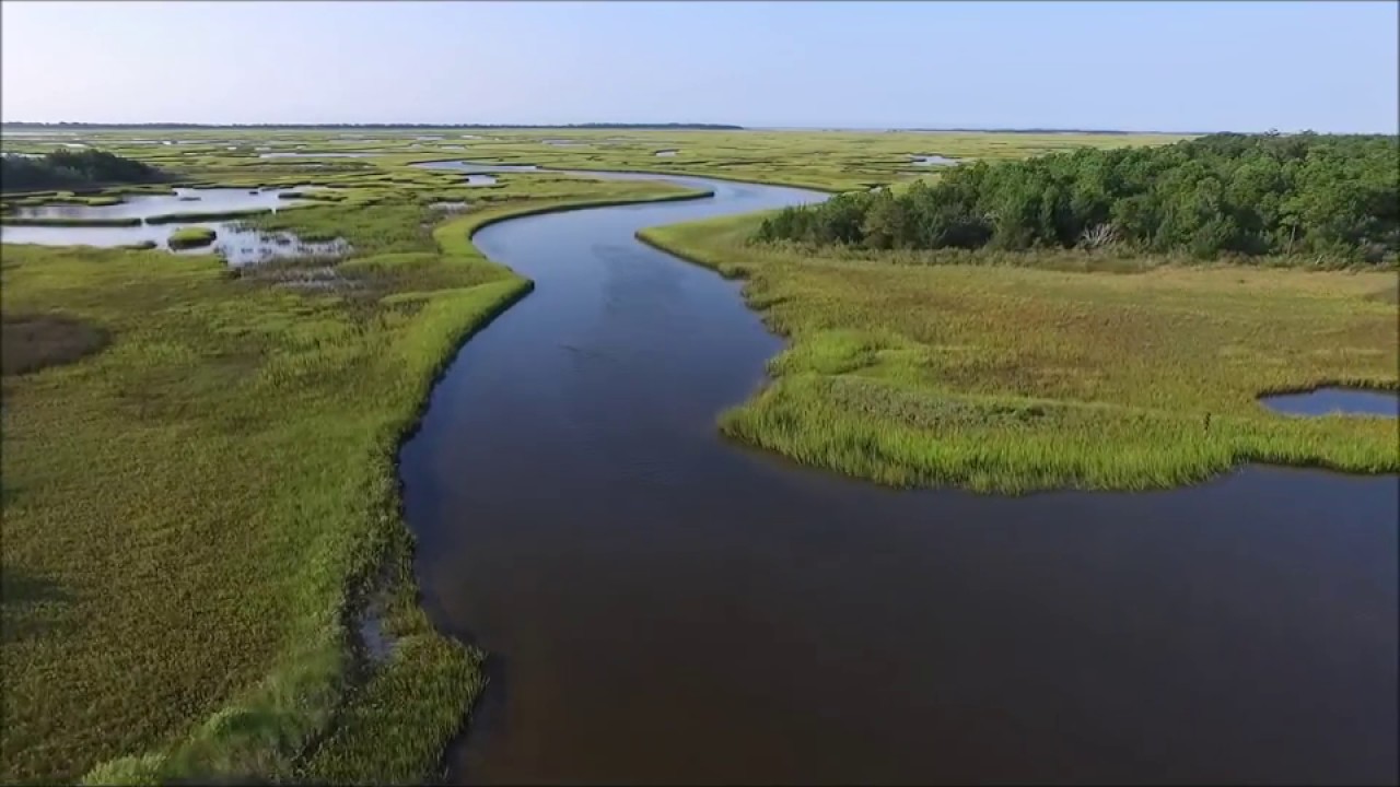 Bogue Sound Marsh Lands 2016 - YouTube