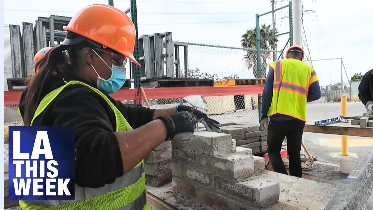 HireLAX Program Graduates Ready for Construction Industry - YouTube