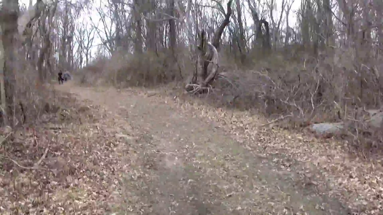 trail hike timelapse barn island - YouTube